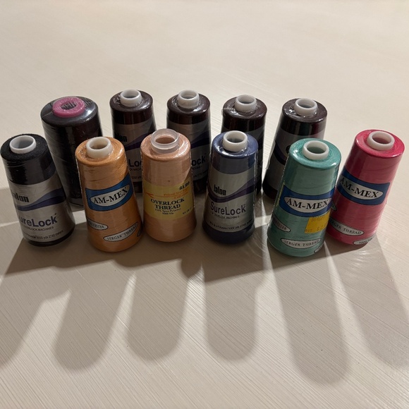 Overlock | Office | Serger Thread 1 Spools Various Colors | Poshmark